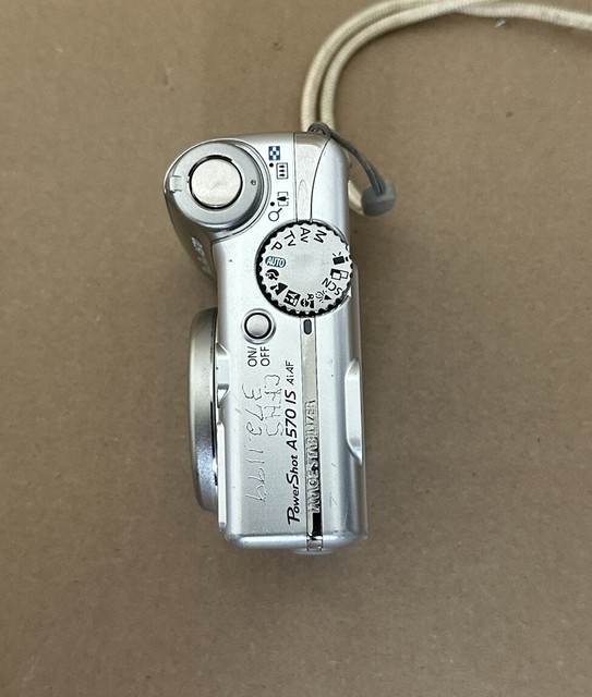 Canon PowerShot A450 5.0MP Digital Camera - Silver for sale online | eBay