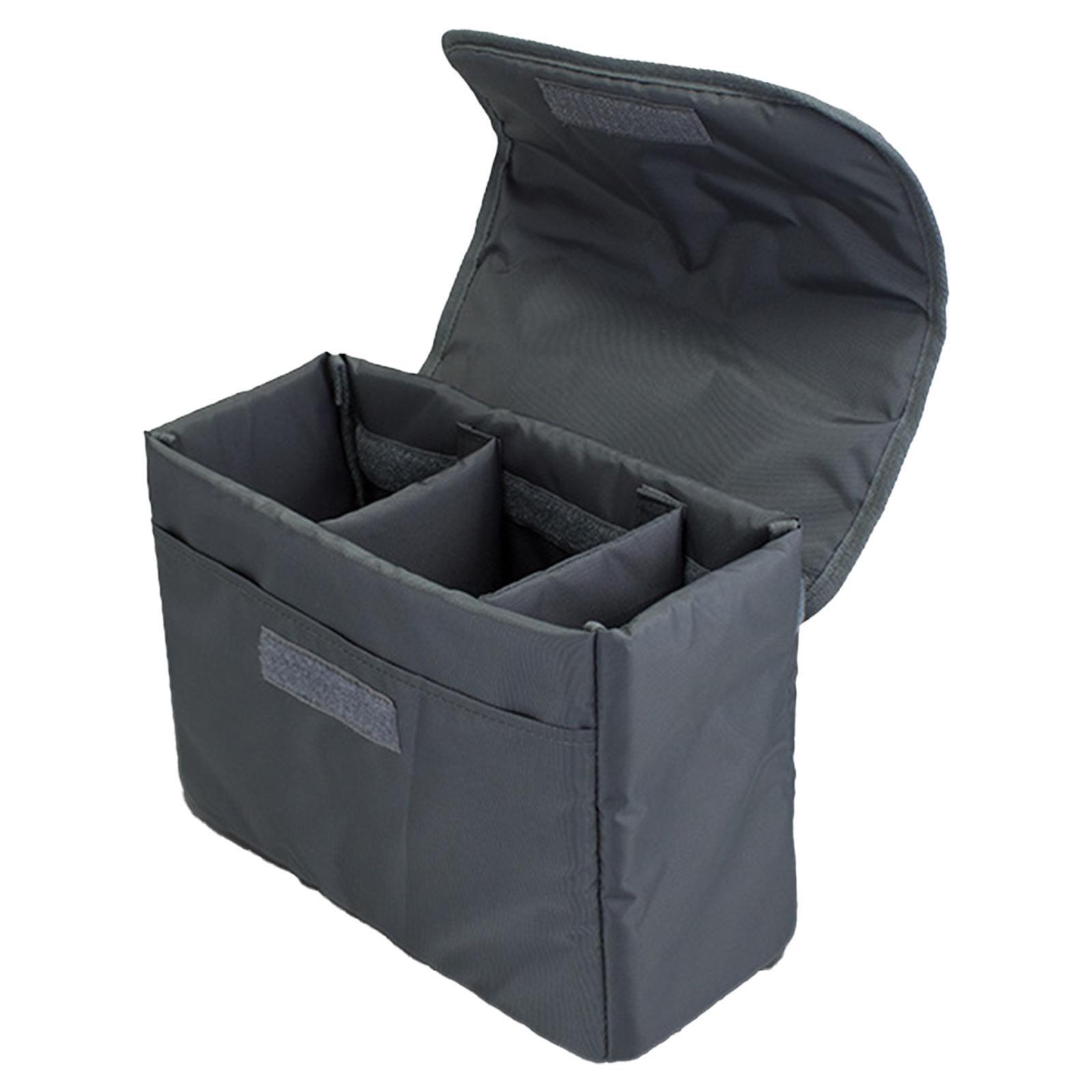 Camera Bag Inserts Thick Padded Detachable Divider Foldable Photography ...