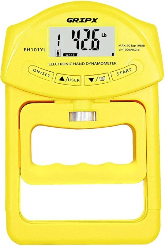 Hand Dynamometer Grip Strength Measurements