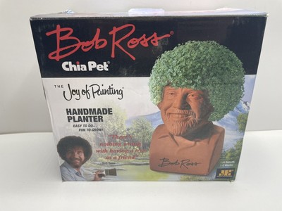 Bob Ross Chia Pet "The Joy of Painting" New Open Box 21363004931 | eBay