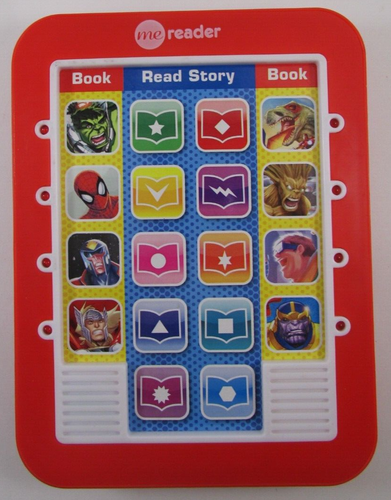 Me Reader electronic reader Marvel the Avengers Hulk, Spiderman -NO ...