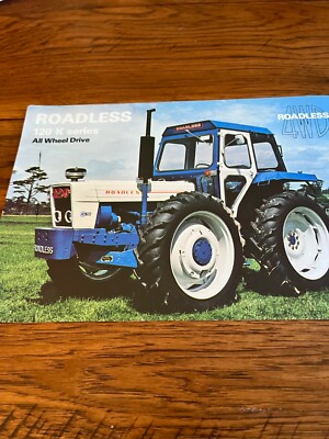 Roadless 120 K Tractor Brochure FCCA | eBay