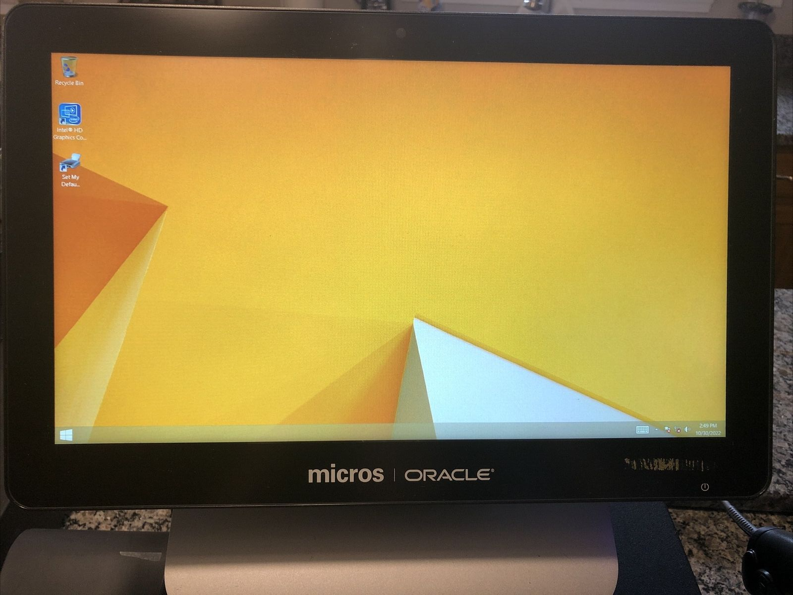 Micros Oracle Workstation 6 POS System includes printer, scanner ...