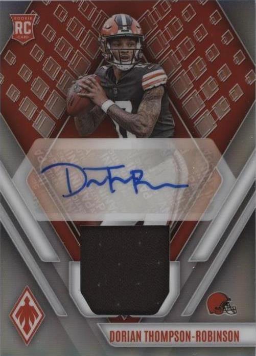 2023 Panini Phoenix - Rps Rookie Auto Jersey Dorian Thompson-Robinson # ...