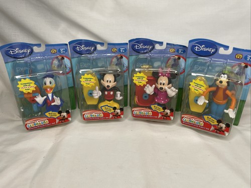 Disney Mickey Mouse Clubhouse Mouseka Figures Mickey Minnie Goofy ...