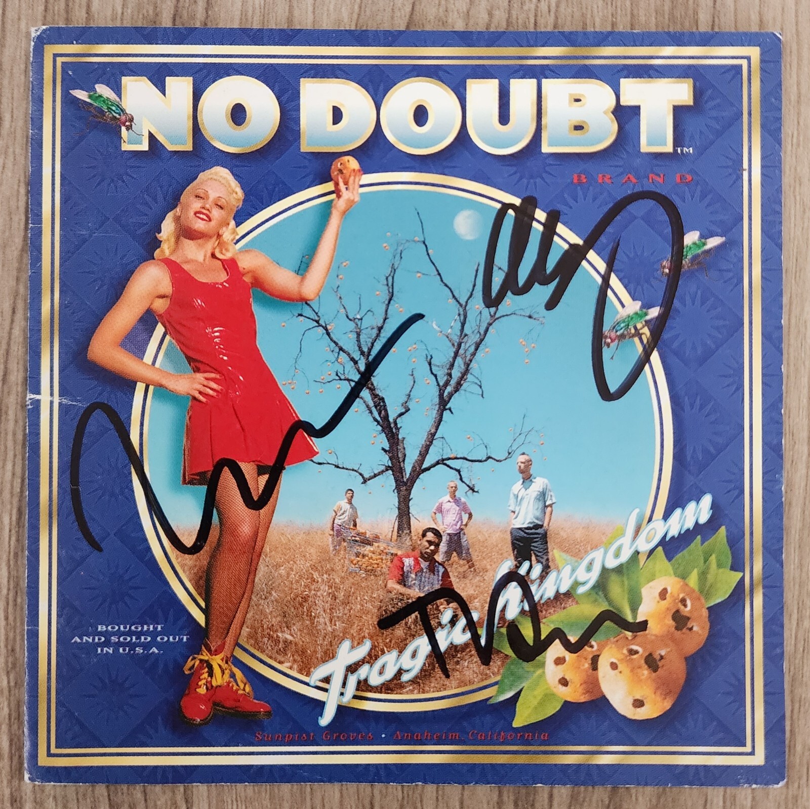 No Doubt Band Signed Tragic Kingdom CD Booklet SKA Reggae RAD | eBay