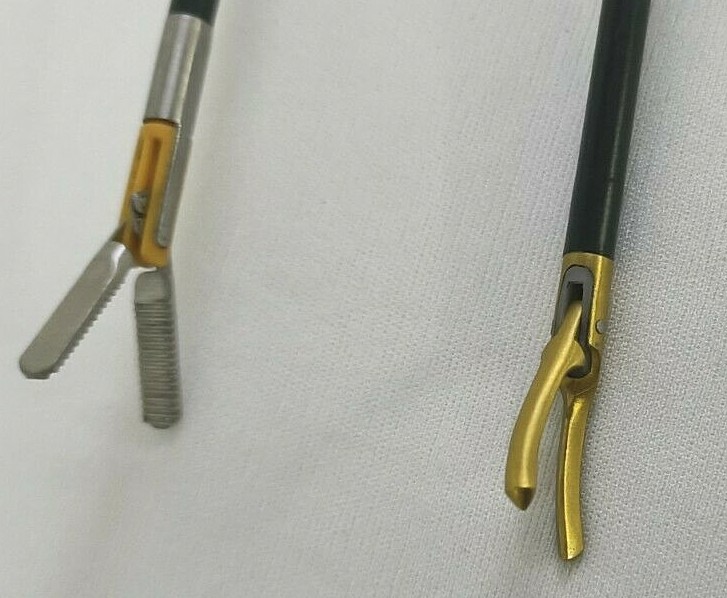 2pc Laparoscopic Bipolar Ruby & Sealer Cutter 5mm with Cable Reusable ...