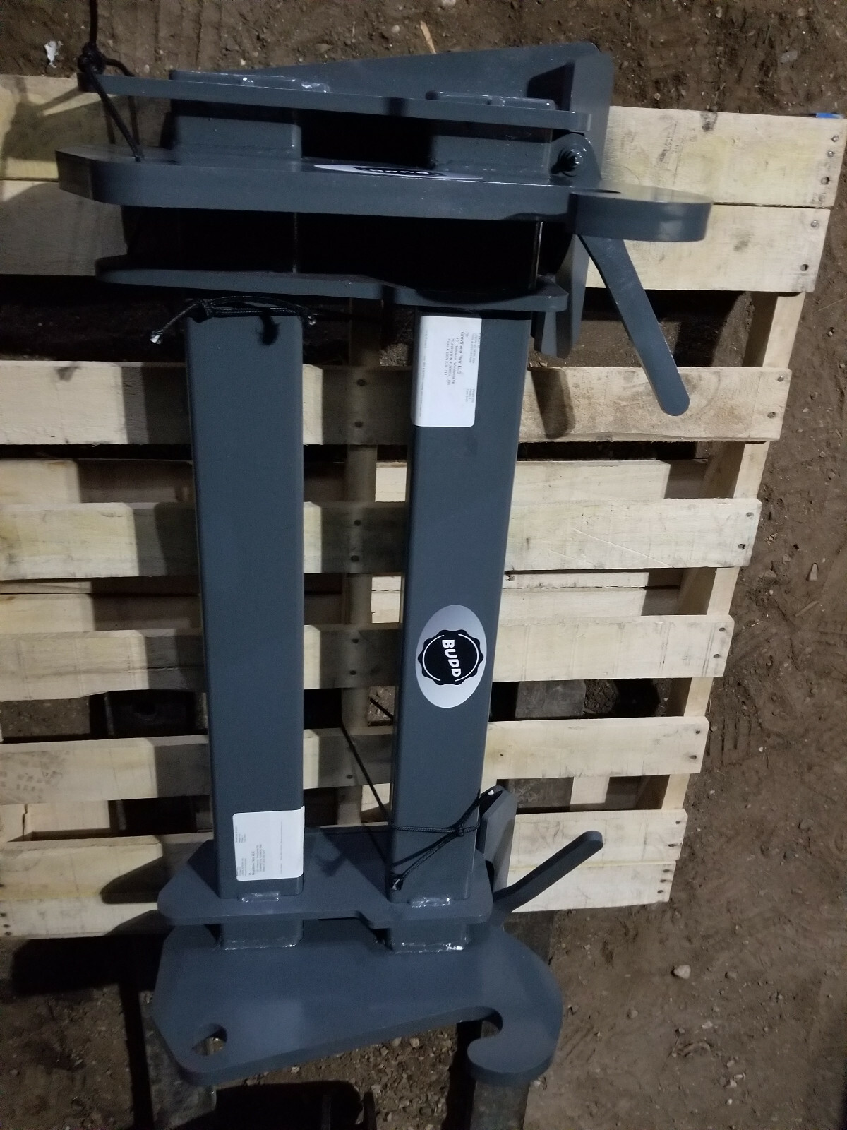 BUDD JCB 407 409 409b Series Compact Wheel Loader ISO to SS skid steer ...