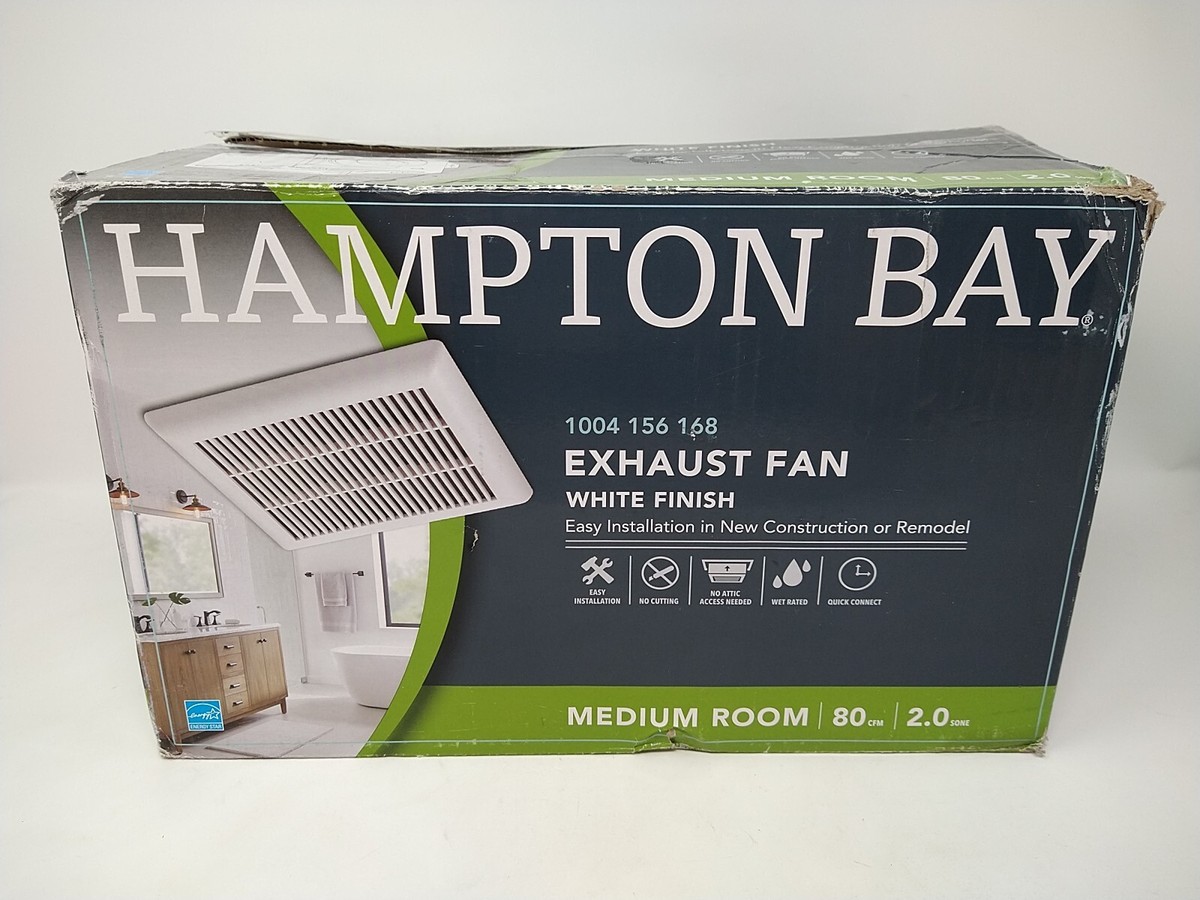Hampton Bay Bathroom Exhaust Fans Cyclone CTP100 100 CFM 0.8 Sones