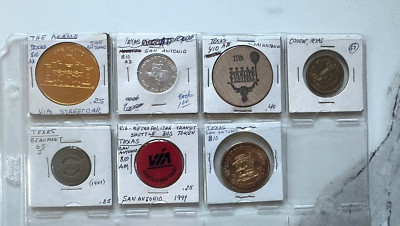 Texas Assorted Tokens Lot, (7 Tokens). OMT70 | eBay