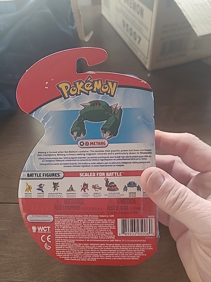 Nice 2018 Pokemon Battle Figure Metang Figure. NIB | eBay