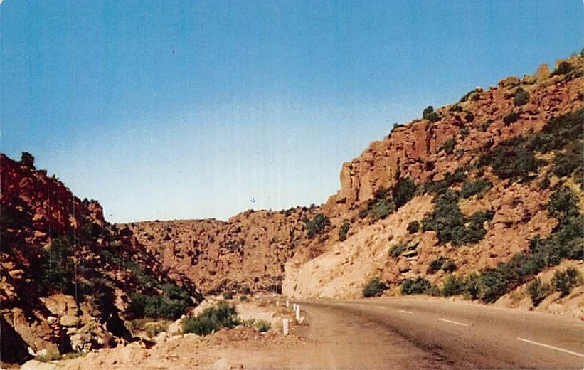 Postcard AZ: Devil's Canyon, Superior, Arizona, Vintage Chrome Unposted ...