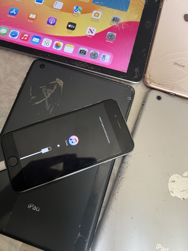 Lot of 7 Apple iPhones, 3 iPads, Iphone iPod – For Parts or Repair – AS-IS | eBay