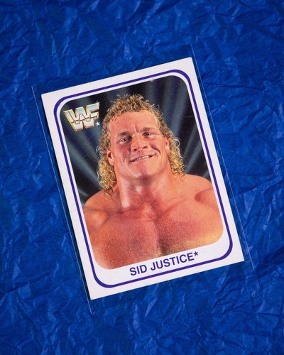 1991 MERLIN - TRADING CARD - WWF - SID JUSTICE | eBay.de
