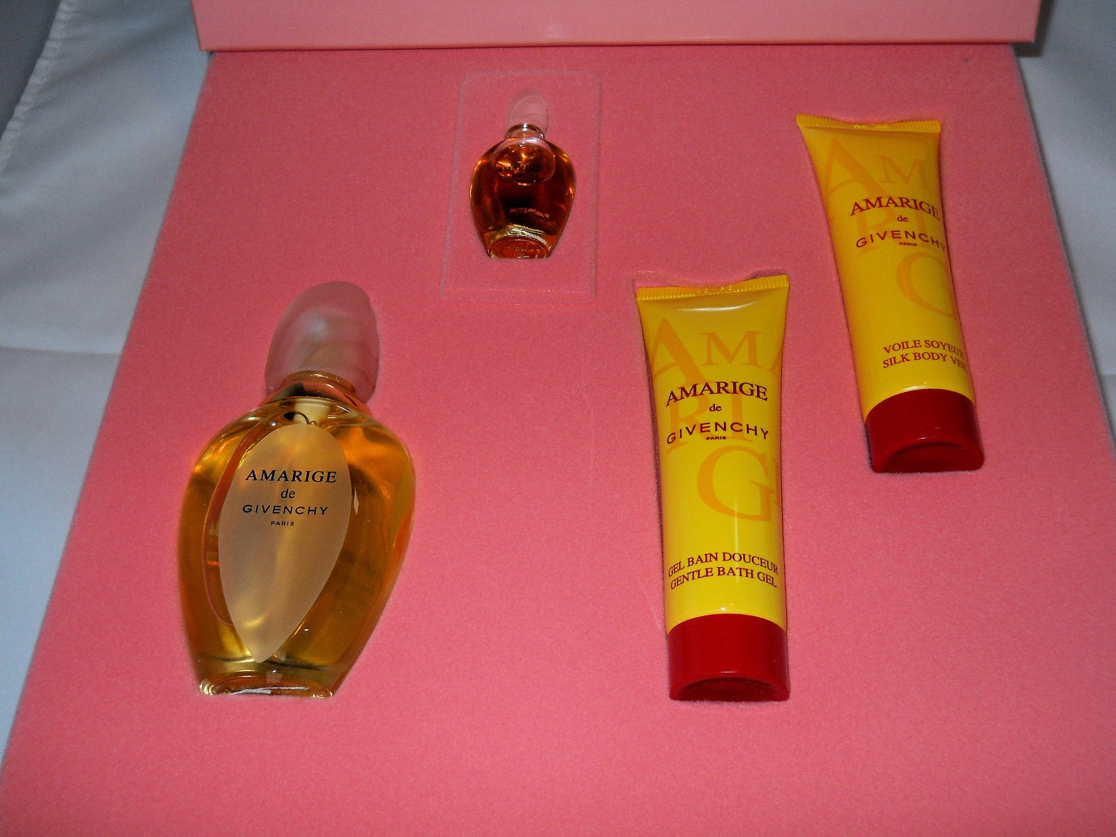 GIVENCHY Amarige fragrance Gift Set *RARE* *NIB* | eBay