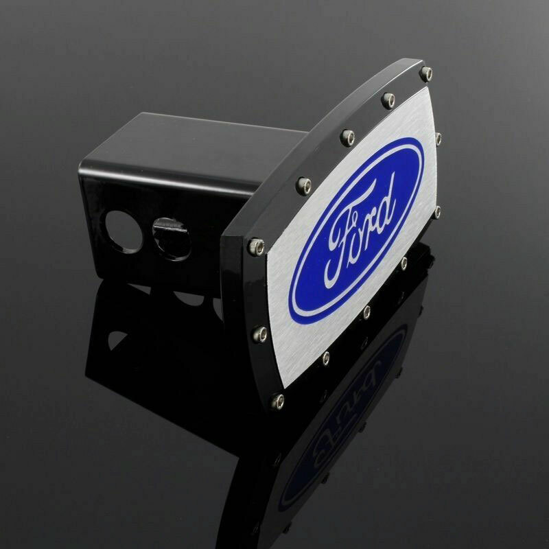 FORD Tow Hitch Cover Plug Cap 2" Trailer Receive Engraved Billet Allen ...