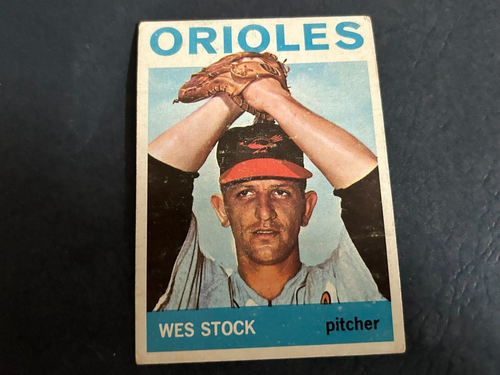 1964 Topps #382 Wes Stock Baltimore Orioles ..VG+/EX | eBay