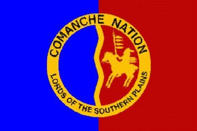 Aufkleber Comanche Nation Flagge Fahne 12 x 8 cm Autoaufkleber Sticker ...