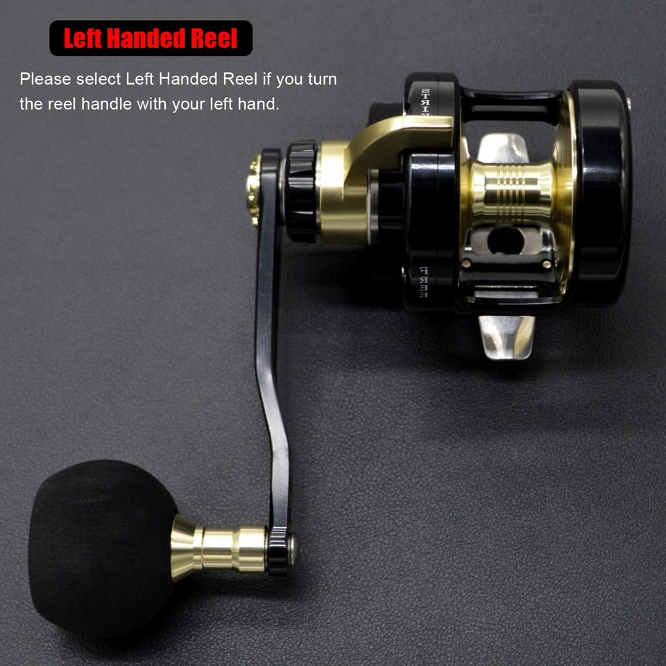 Conventional Saltwater Fishing Jigging Reel up to 66 LBs Lever Drag for ...