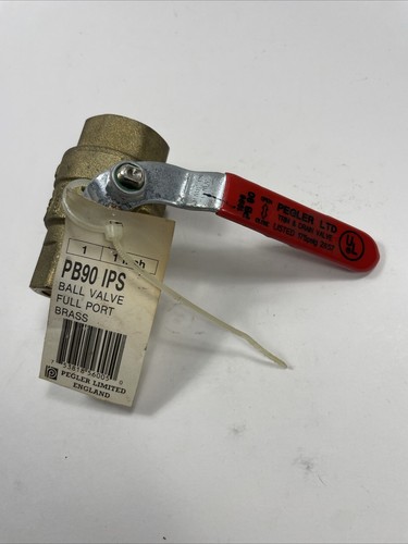Pegler Limited England 1 Inch 1” PB90 IPS Ball Valve Full Port Brass | eBay