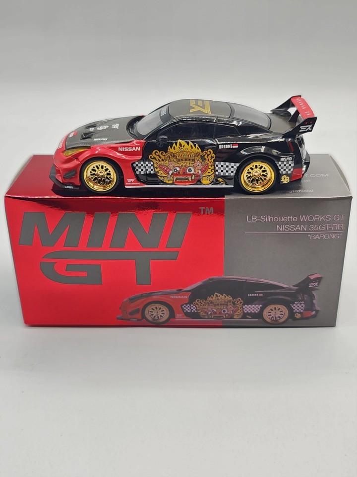 Mini GT x MIZUDIECAST 1:64 LBWK GT NISSAN R35 GTR Ver.1 “BARONG” #651 ...