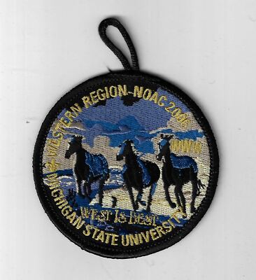 OA 2006 NOAC Western Region MSU BLK Border [JB-2042] | eBay
