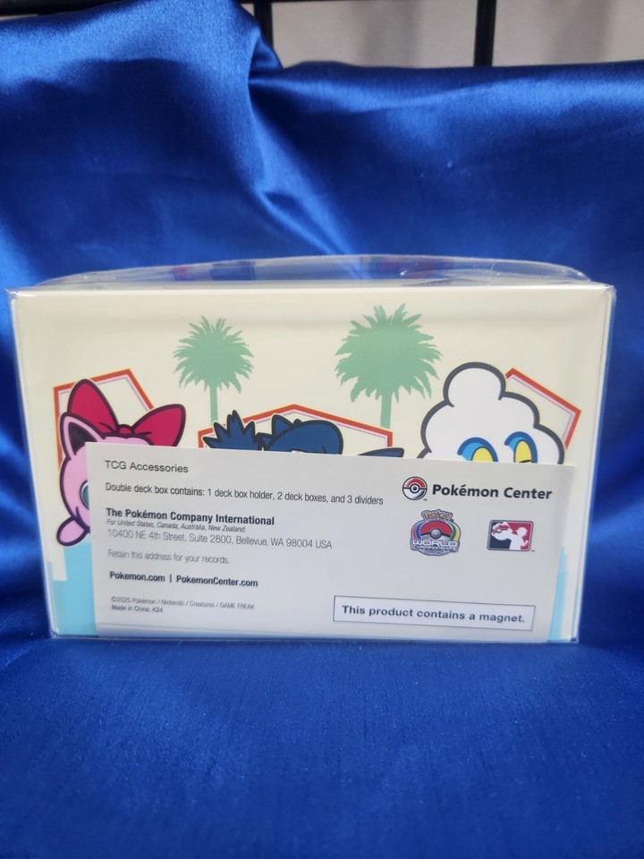 Pokemon World Championship 2025 Anaheim - Pikachu Double Deck Box ...