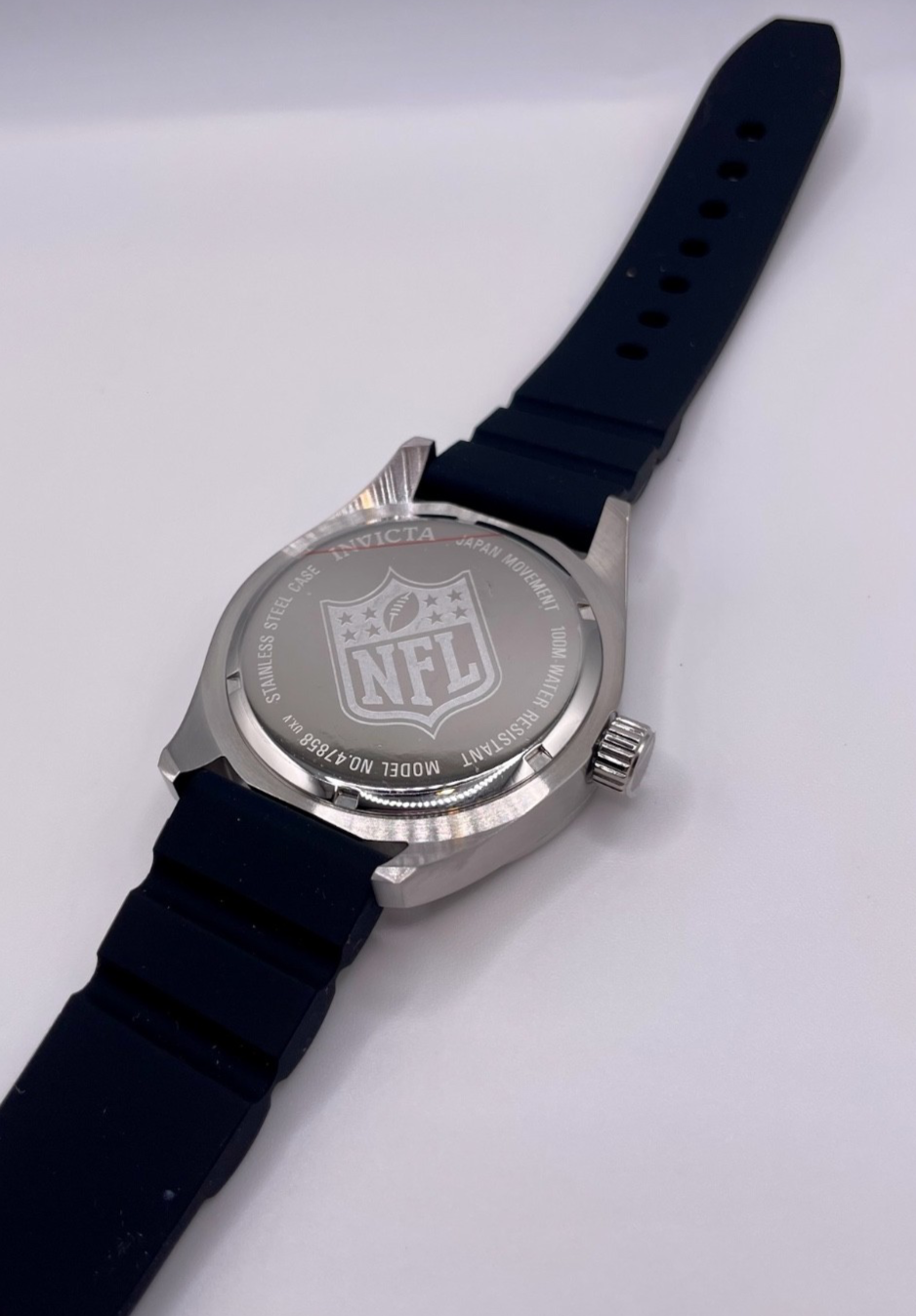 Invicta Watch NFL Pittsburgh Steelers Mens 45mm Black 47858 | eBay