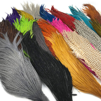 HARELINE HALF ROOSTER CAPES - Fly Tying Neck Hackle Feathers Hair ...