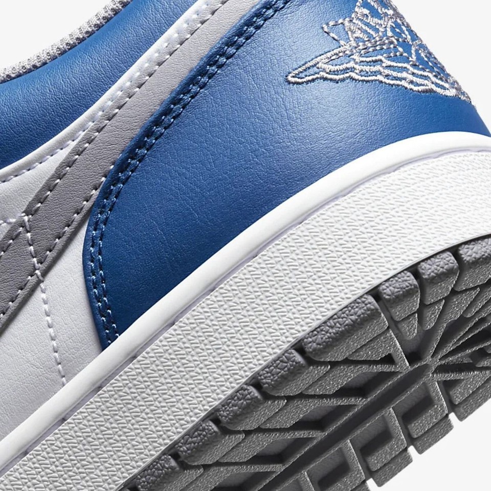 Nike Air Jordan 1 Low "True Blue" 553558-412 Mens Sneakers Shoe Size ...
