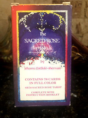 The Sacred Rose Tarot Deck by Johanna Sherman - 1982 - Used | eBay