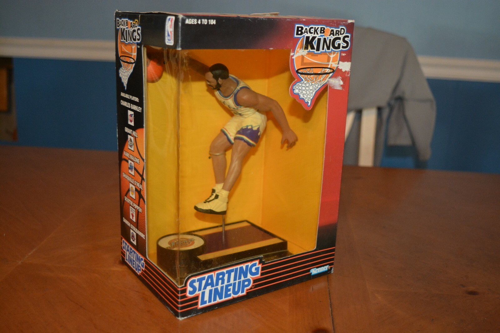 STARTING LINEUP 1997 COOL BACKBOARD KINGS FIGURE SERIES UTAH JAZZ KARL ...