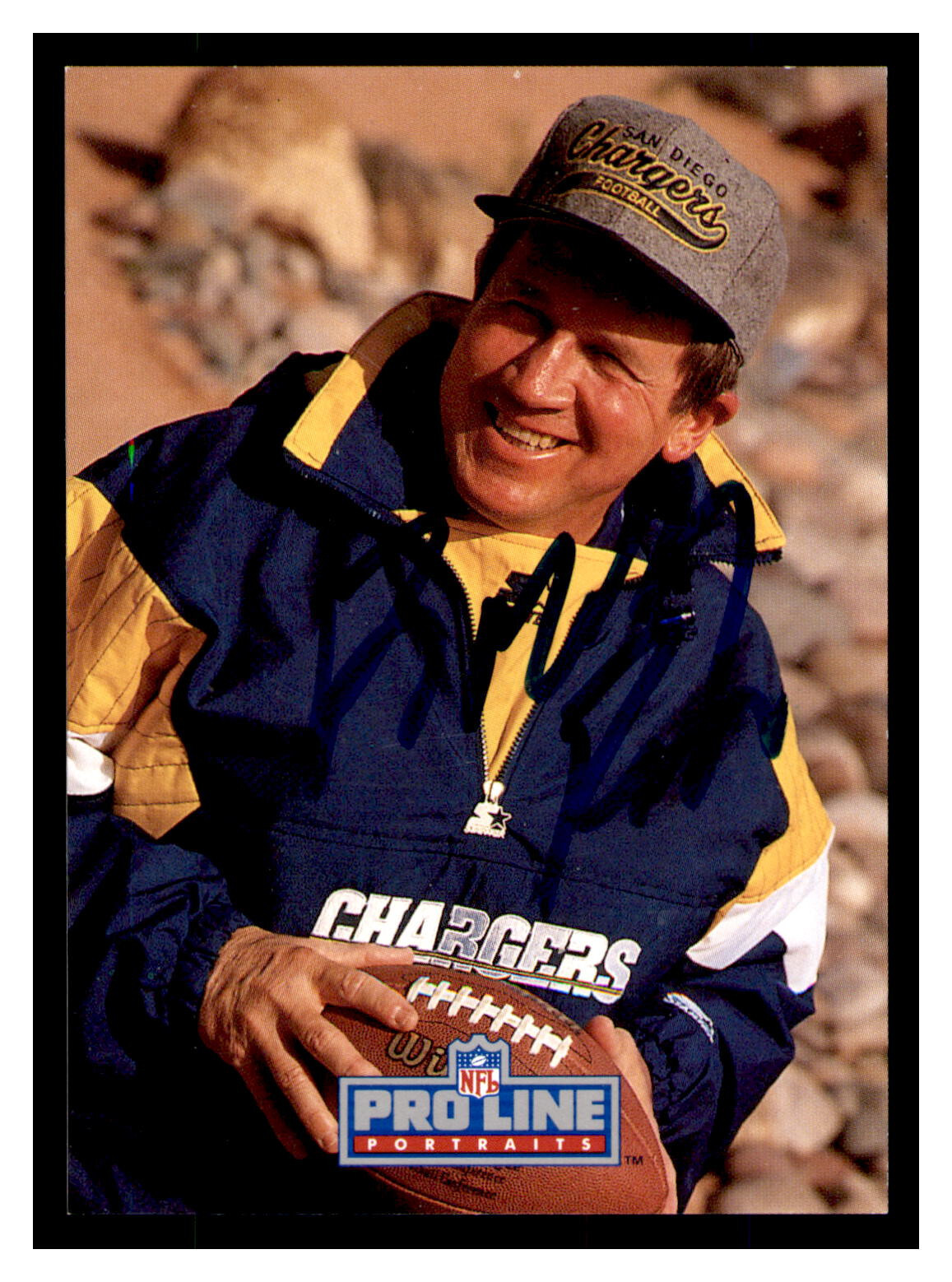 Bobby Ross Signed 1992 Pro Line Card #405 Autographed Chargers 84572 | eBay