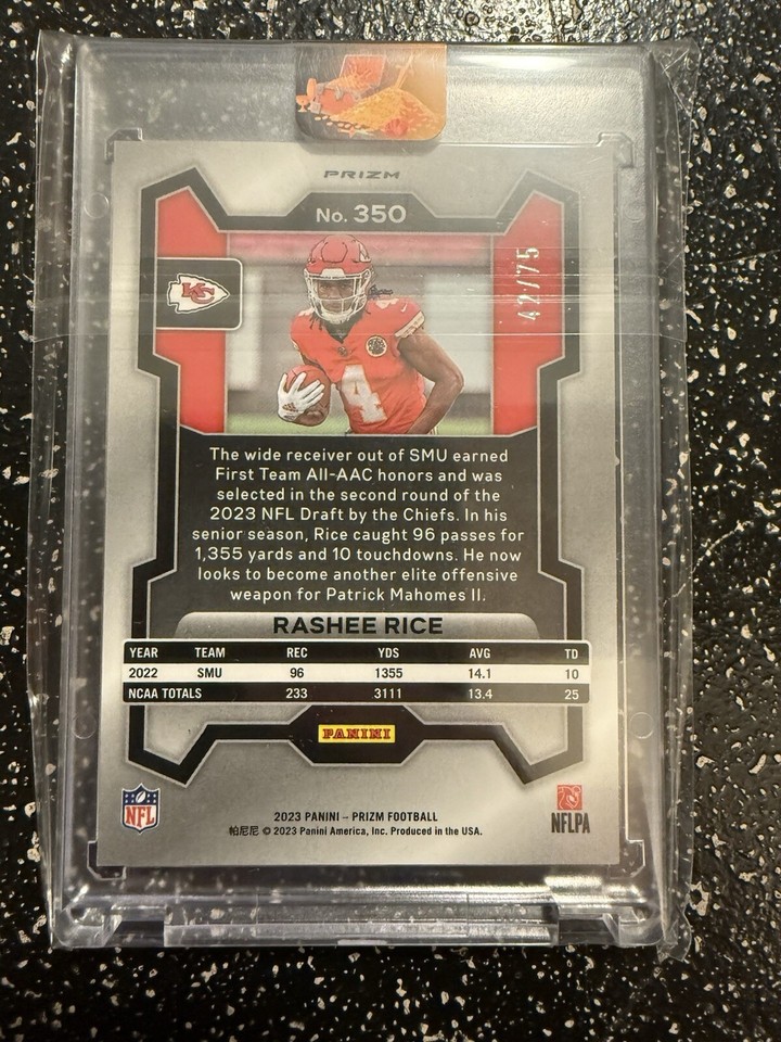 2023 Panini Prizm - Rookies Green Scope Prizm #350 Rashee Rice 42/75 | eBay