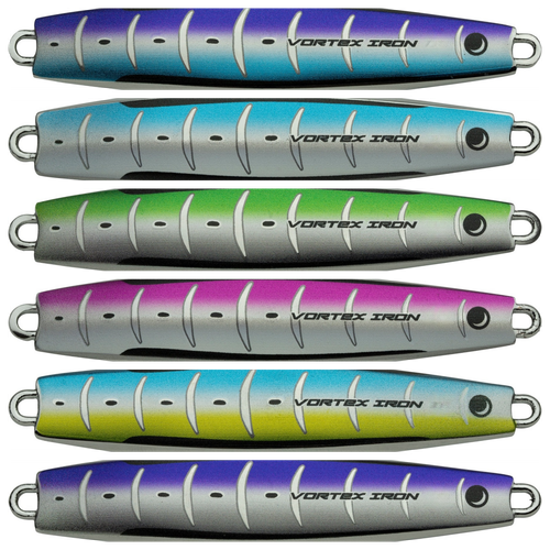 Brand New - Samaki Vortex Iron 75g Metal Casting Fishing Jig - Choose ...