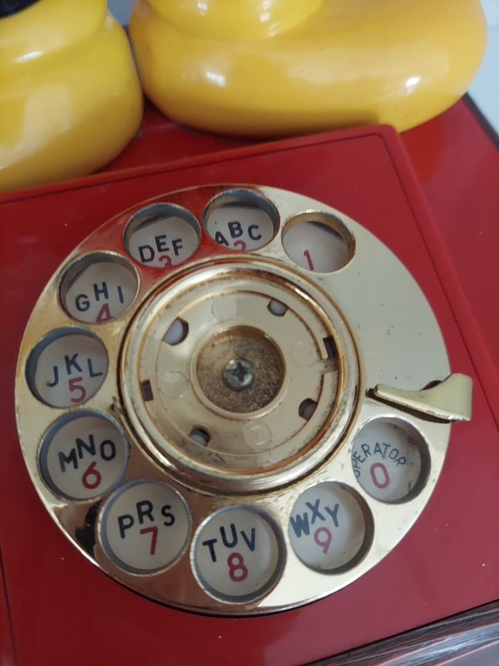 VINTAGE The Mickey Mouse Phone Landline Rotary Dial Telephone 1976 ...