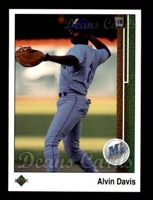 1989 Upper Deck #105 Alvin Davis Mariners 8 - NM/MT | eBay