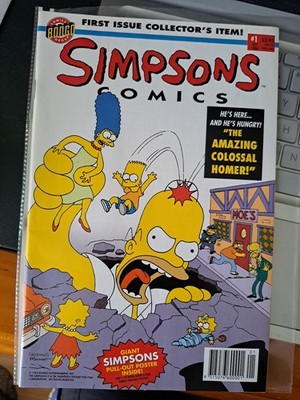 1st Issue Simpsons Comics #1 Bongo July 1994 Australian Ed. As New Mint Cond. | eBay Australia