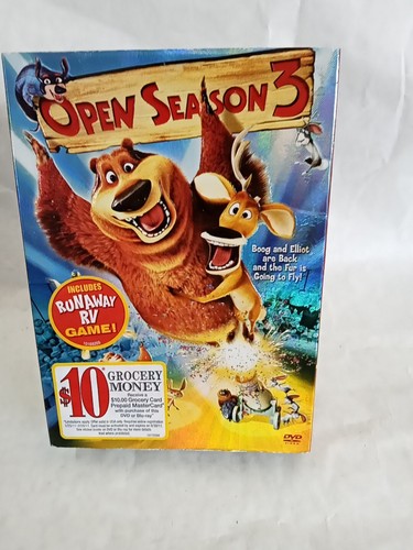 Open Season 3 ~ DVD 2011 Slipcover 43396363953| eBay