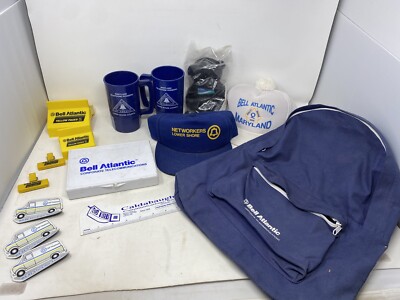 Vintage Lot of Bell Atlantic Telephone System Merchandise Items ...