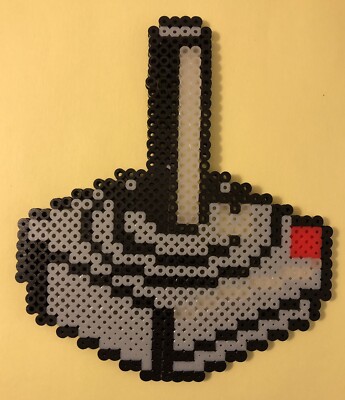 Atari Joystick Retro Video Gamers Perler Bead Pixel Art Handmade ...