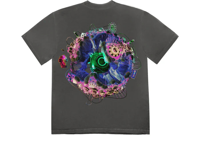 Travis Scott x Fortnite Back Bling Tee Washed Black (CJFN-SS11) Men's ...