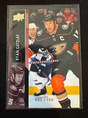 2021-22 Upper Deck Series 2 - UD Exclusives #252 Ryan Getzlaf /100 | eBay