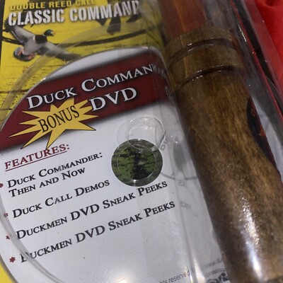 Duck Commander Classic Dvd Vintage Commander Double Reed Duck Call Usa ...
