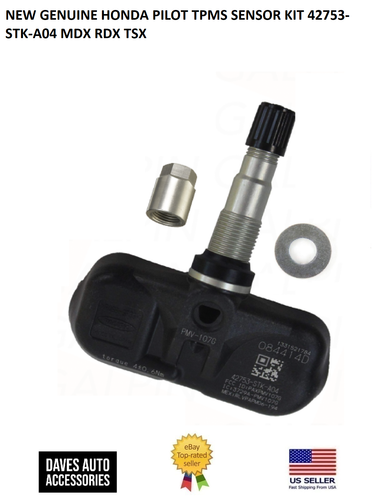 🔥 NEW GENUINE HONDA PILOT TPMS SENSOR KIT 42753-STK-A04 MDX RDX TSX 🔥 ...