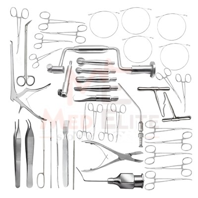 Craniotomy Spine Surgical Instruments 42 PCS Kit Orthopedic Surgical ...