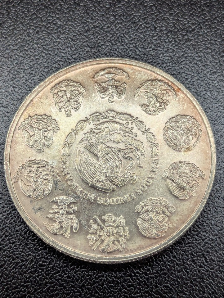 2000 1 Oz 999 SILVER MEXICO Libertad Pura Plata Coin Limited Mint Round ...