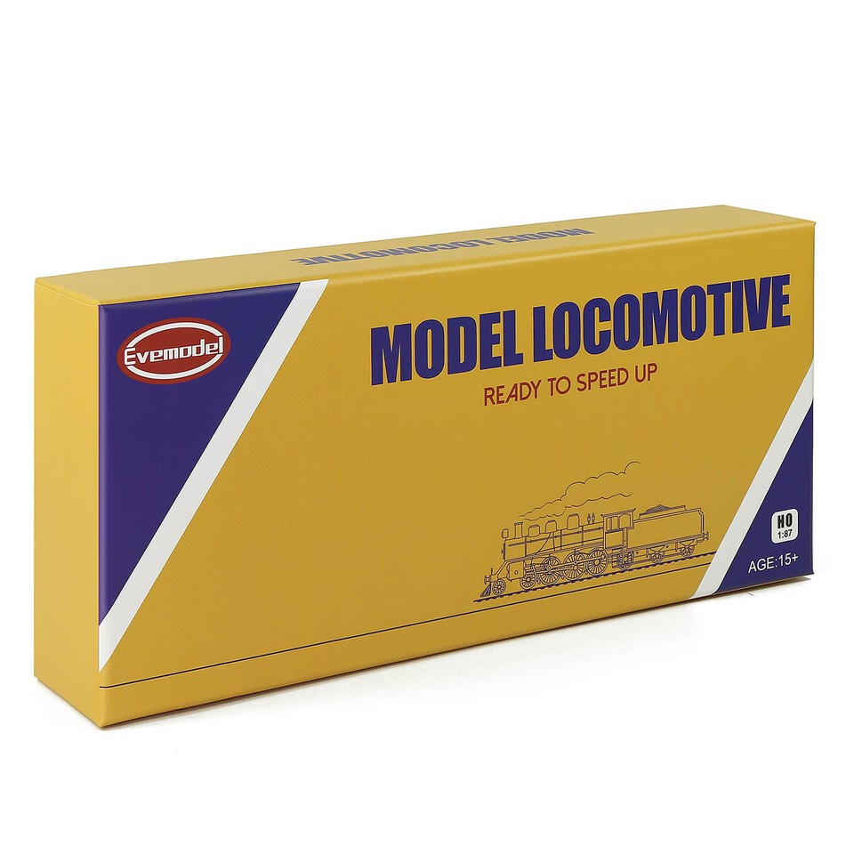 1 Unit Evemodel Train HO Scale 1:87 Model Railroad Locomotives HCT8702 ...