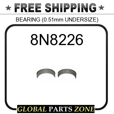 8N8226 - BEARING (0.51mm UNDERSIZE) 2S0506 4S-8883 4S8883 for ...