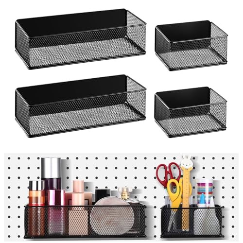 4 Pcs Magnetic Storage Bin Magnetic Locker Organizer for Pegboard | eBay